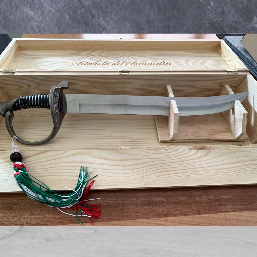 Sabrage - Saber in wooden box – Boyd and Co